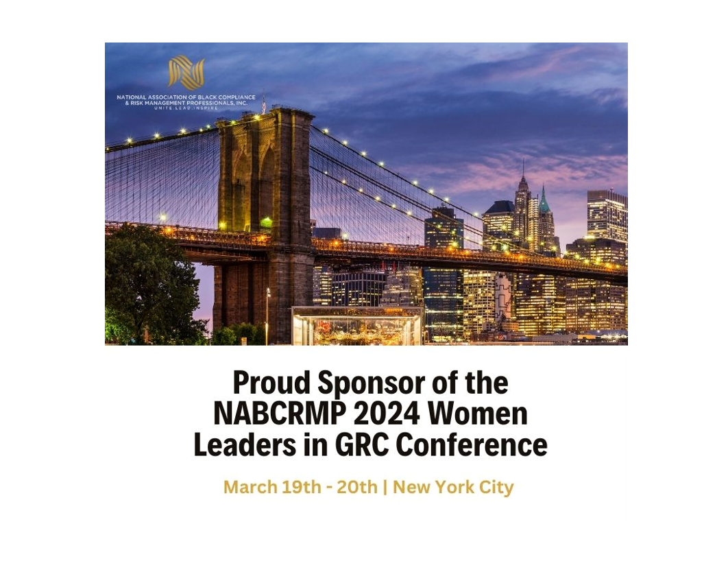 Proud Sponsor of the NABCRMP Women Leaders in GRC 2024! - Ethics Suite